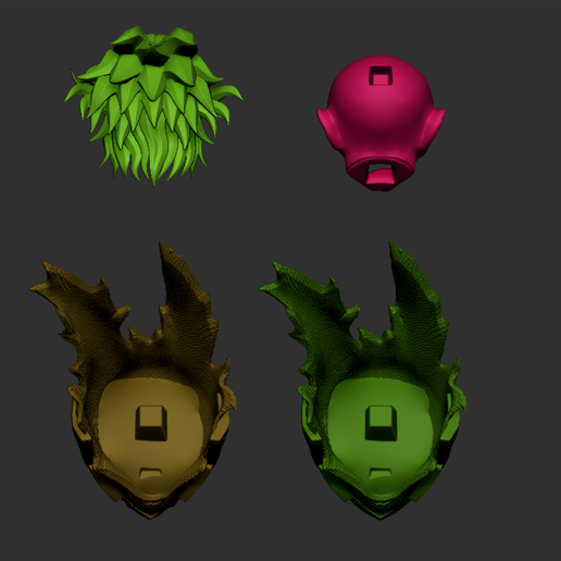 💬 Boku no Hero - Deku Seinen・Free STL File for 3D printing・Cults