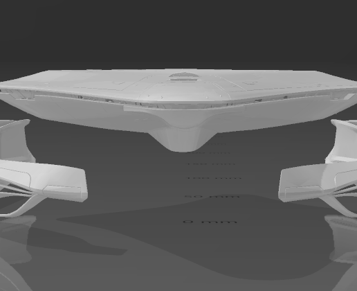 🧑‍ ️ STO - Federation - Mars-class Pilot Escort・Free STL File for 3D ...