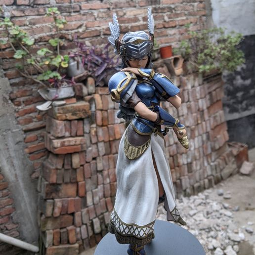 STL file Lenneth Valkyrie profile 🦸 ・3D printable model to download・Cults
