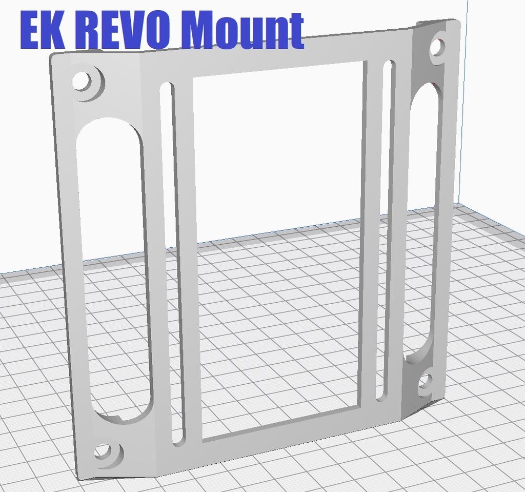Free 3D file EK Revo Pump mount・3D printing model to download・Cults