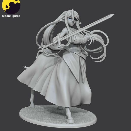 👹 Centorea Shianus Monster Musume・ STL File for ・Cults