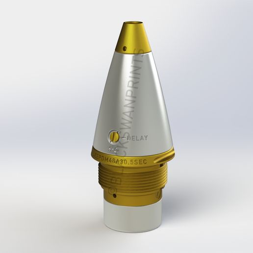 🧨 WW2 United States M48 & M51 Artillery Fuzes・ 3D File for 3D printing ...