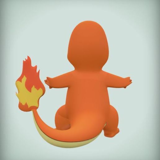 STL file Charmander (Pokemon World) 🐉 ・3D print object to download・Cults