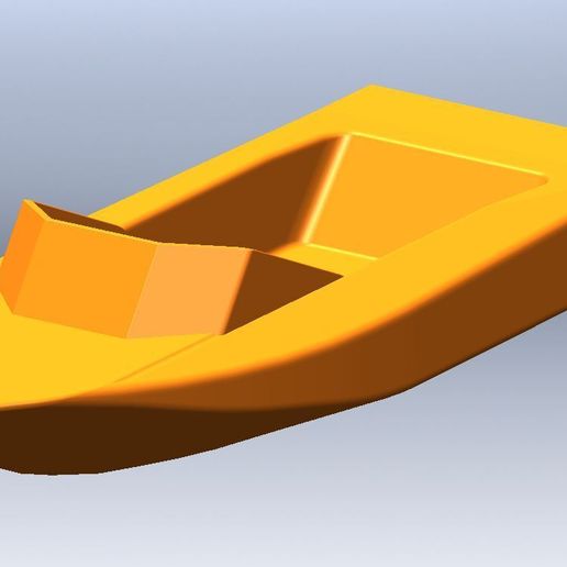 Free STL file TOY BOAT 🛥️ ・3D printing design to download・Cults