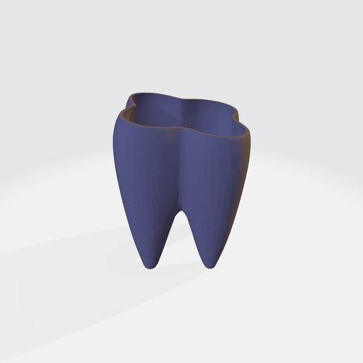 🦷 Tooth pencil pen cup・Archivo STL Gratis para Impresión 3D・Cults