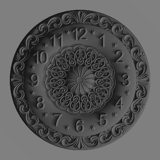 STL file clock291c stl cnc design 🕰️ ・3D print design to download・Cults