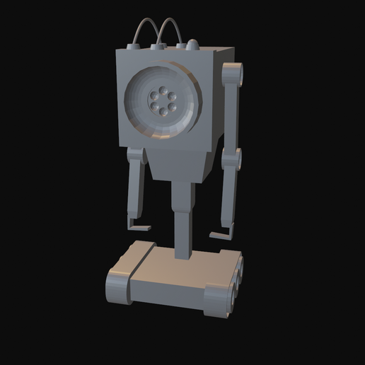 STL file Butter Robot Rick and Morty 🧈 ・Model to download and 3D print ...