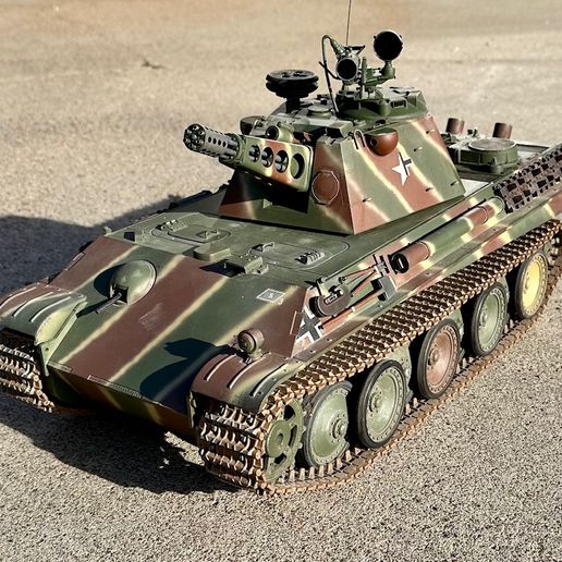 3D printed Panther F Gatling + FG 1250 IRNV・Cults