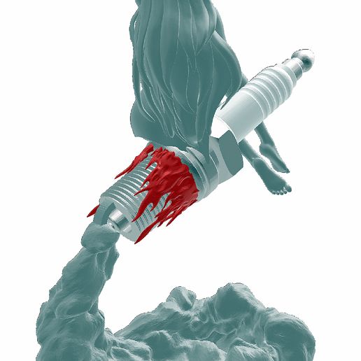🔌 Spark Plug Girl・ STL File for 3D printing・Cults
