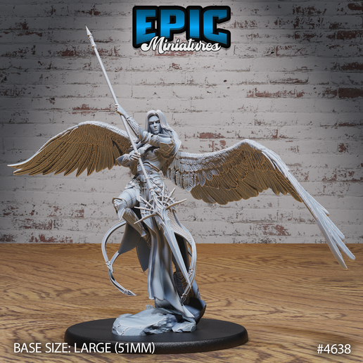 ♀️ Planetar Female Angel Set ‧ DnD Miniature ‧ Tabletop Miniatures ...