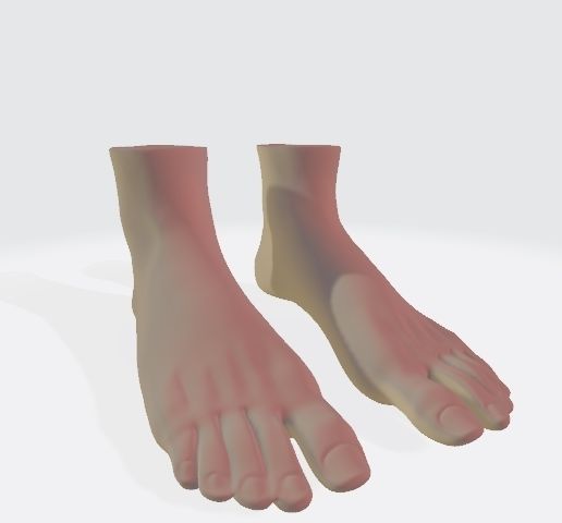🦶 feet model 3d feet mannequin・ STL File for 3D printing・Cults