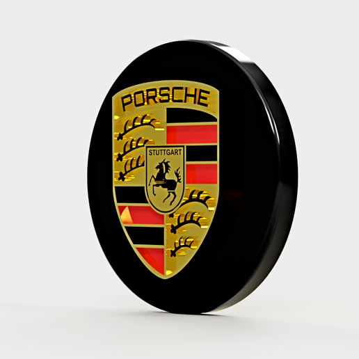 📛 Badge / Logo - "PORSCHE" Wheel Centre / Hub Cap Badge (100mm) For ...