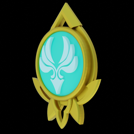 🎲 Anemo - Sumeru Vision - Genshin Impact・ STL File for ・Cults