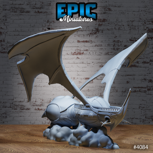 🧝 Elven Warbird Spelljammer ‧ DnD Miniature ‧ Tabletop Miniatures ...