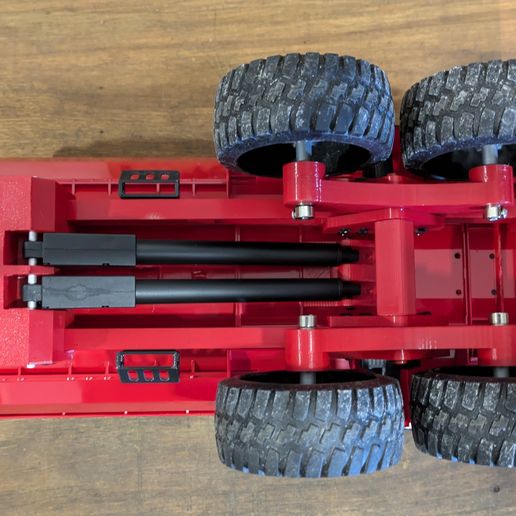 🚐 chassis kit for KRAMPE bruder body・ 3D File for 3D printing・Cults