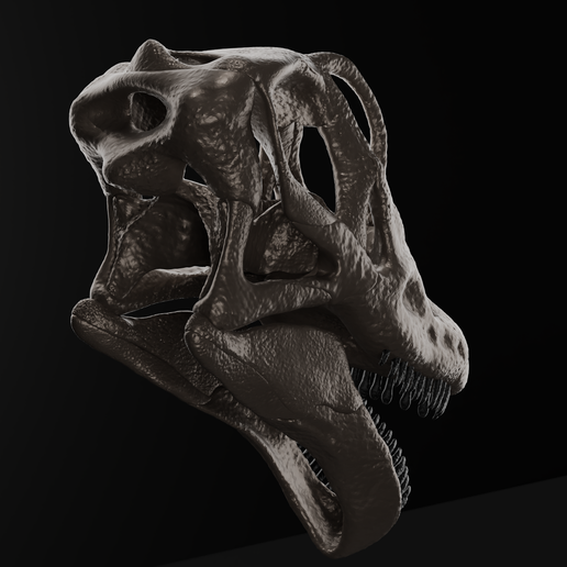 💀 Brachiosaurus skull 3d print・ STL File for 3D printing・Cults