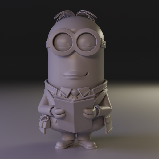 🧑‍🏫 Minions teacher・ 3D File for 3D printing・Cults