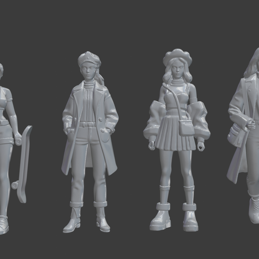 💯 100 Plus Human Megapack diorama figure・ 3D File for 3D printing・Cults