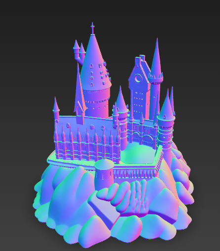 🏰 Hogwarts Castle・ STL File for 3D printing・Cults