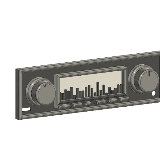STL file Radio panel Rc car truck boat Tamiya 📻 ・3D printable model to ...