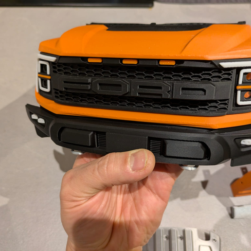 3D printable Ford F-150 Raptor Body Kit 1/10 • made with Bambulab P1S ...
