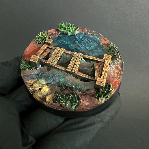 😵 Dead swamp - Bases & Toppers (Big Set+)・ 3D File for 3D printing・Cults