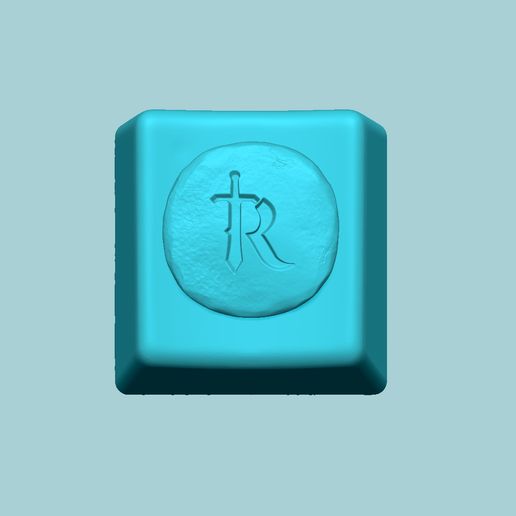 🔑 KeyCap - Runa Símbolo Runescape - KeyCaps Decorativos・Archivo STL ...