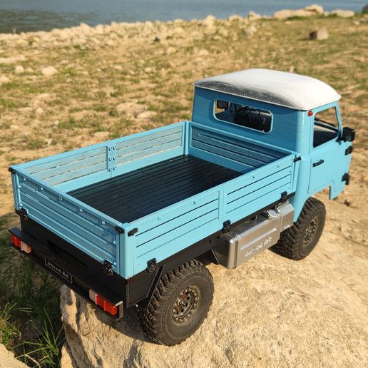 🚚 Crawler U452 Sideboard Flatbed - 1/10 RC body・ 3D File for 3D ...