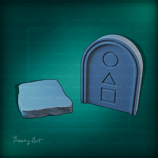 🦑 Squid game Flying Stone・Free STL File for 3D printing・Cults