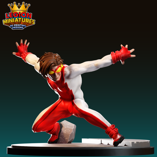 🦸 Marvel crisis protocol impulse presupported included・ STL File for 3D printing・Cults