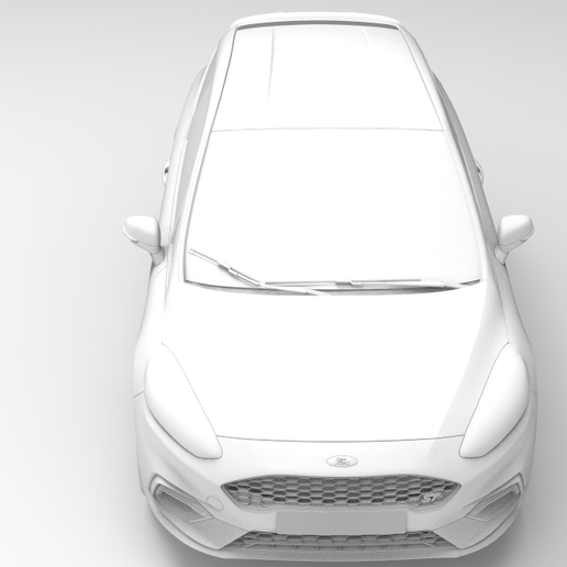 🚙 Ford Fiesta ST・ STL File for 3D printing・Cults