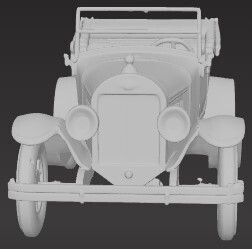 🚗 Early-Era Classic Car 3D Collectible Model・ STL File for 3D printing ...