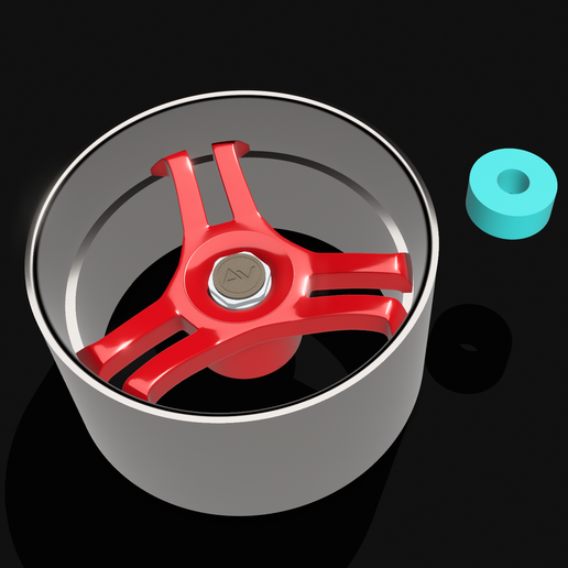 STL file Wheel Advan Racing SA3R 1/18 1/24 1/25 🛞 ・3D printing design ...