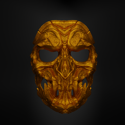 STL file Airsoft Skull Face Mask Skull Prom Helloween Face Mask 3D ...