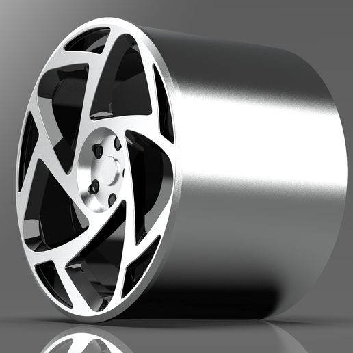 🥷 RADI8 R8S5 SARCASTIC NINJA WHEEL FOR SCALE MODEL CAR・ STL File for ・Cults