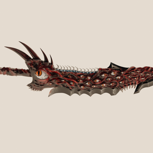 🗡️ Alternate Soul Edge Sword・ STL File for ・Cults