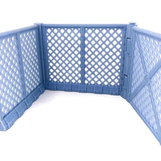 🚧 Compound Metal Fence・ 3D File for 3D printing・Cults