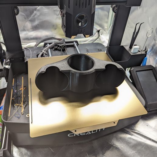 3D print Wahoo Kicker Core - Rocker Plate - Foot - Tennis Ball • made ...