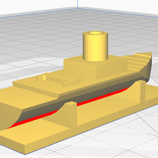 🛥️ 3D Printable Miniature Boat Model - Simple Tugboat Design.・ STL File ...