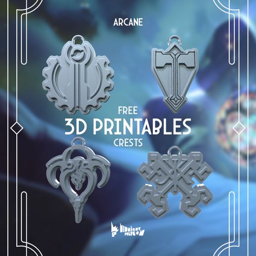 🏠 Arcane Crests of Piltover, Zaun, House Kiramman and House Talis FREE ...