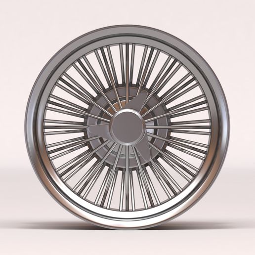 🛞 Classic Spoked Rim Printable・ 3D File for ・Cults
