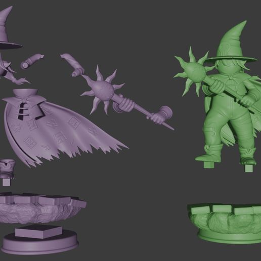 🐉 WIZARDMON - DIGIMON・ STL File for 3D printing・Cults