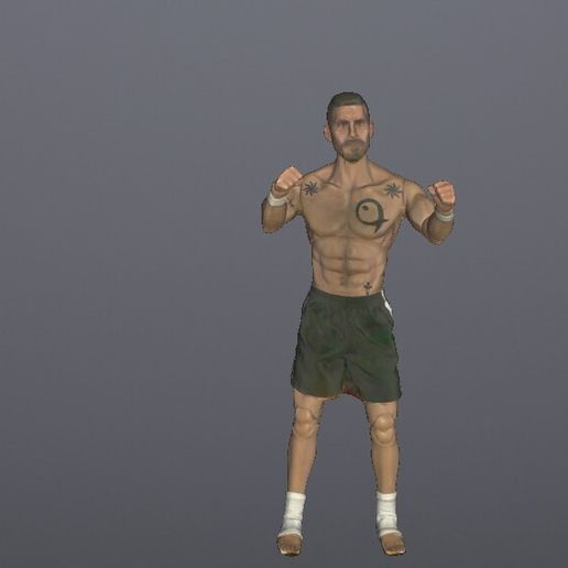 📽️ YURI BOYKA figure kickboxing idol Scott Adkins)・ STL File for 3D ...