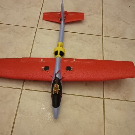 🛩️ LidL - Kmart EDF RC Plane Conversion・Free 3D File for ・Cults