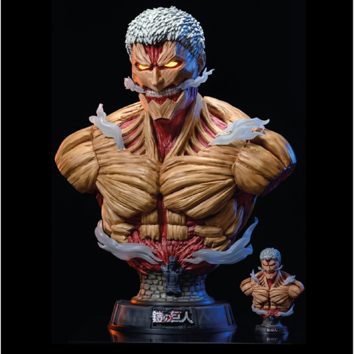Archivo STL Busto Reiner Titan Battleship 👾 ・Objeto imprimible en 3D ...