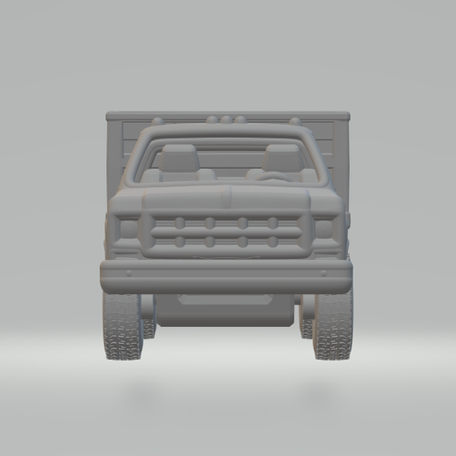 🚚 gmc sierra・ STL File for 3D printing・Cults