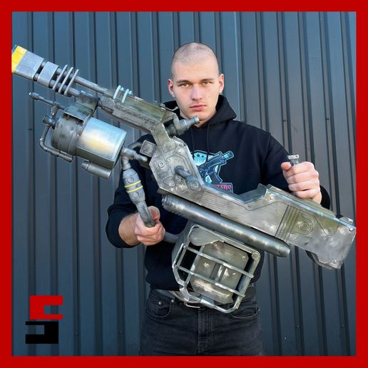 🔫 K9000 Cyberdog Gun Replica Prop Fallout New Vegas NV Weapon・ 3D File ...