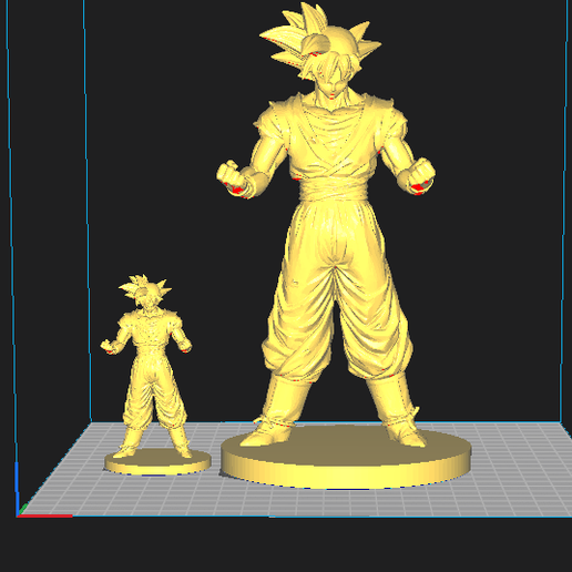 Free 3MF file goku 🖨️ ・3D printing design to download・Cults