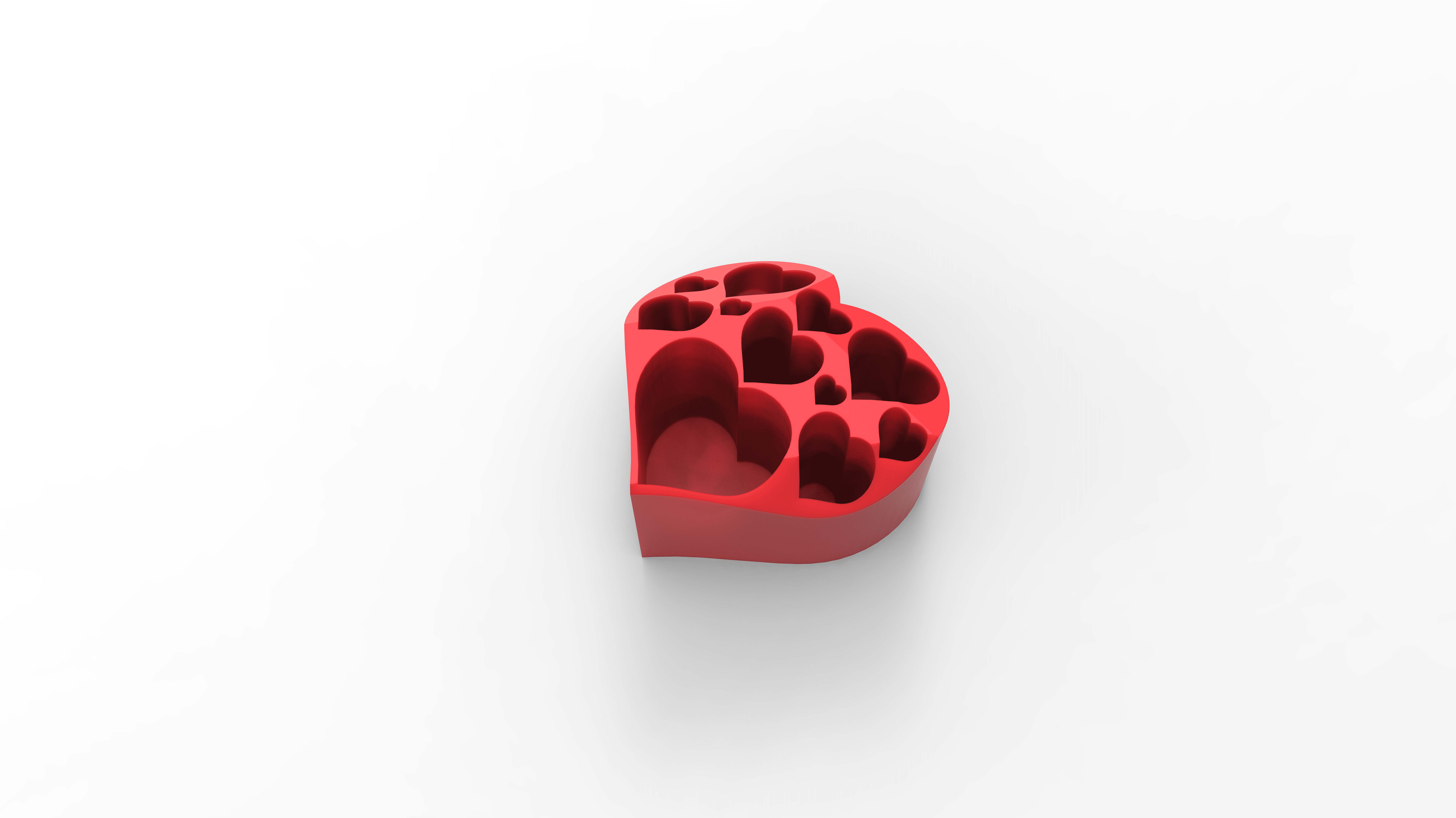 Free STL file HEART PEN HOLDER・3D printing idea to download・Cults