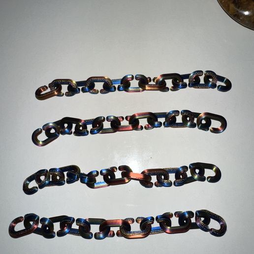 STL file Interlocking Chain Link (Commercial License) 🔗 (3MF and STEP ...